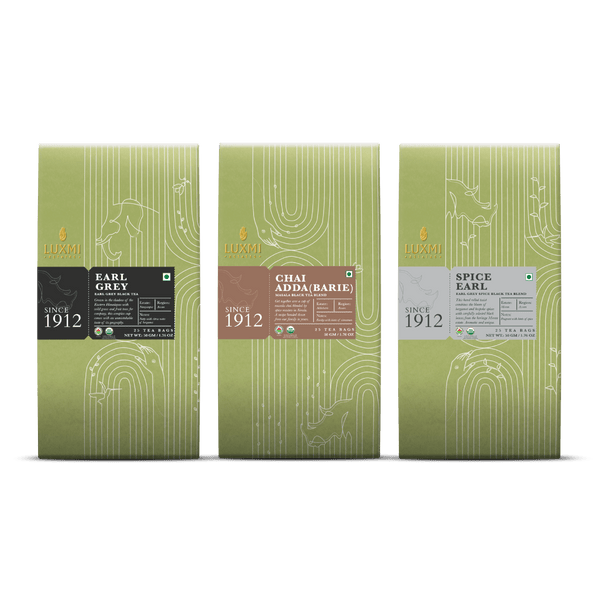 Shop Organic Assam Tea Bags – Fresh Brew Online – Luxmi Estates USA