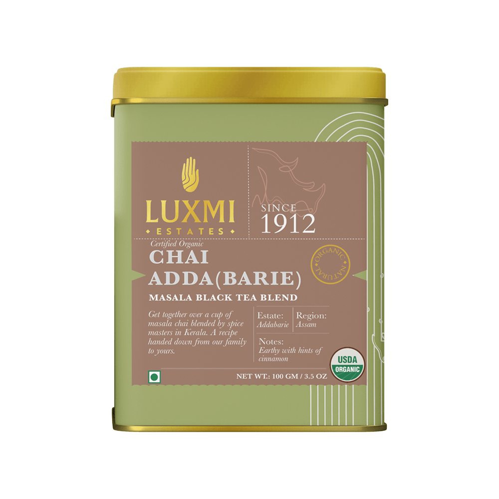 Organic Masala Chai Adda-Barie, 100gm by Luxmi Estates